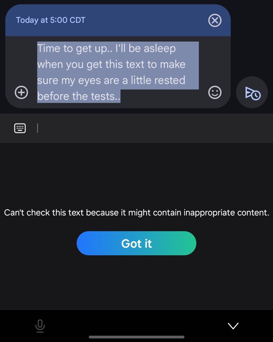 Solved: AI writing tools keep saying inappropriate. - Samsung Community ...